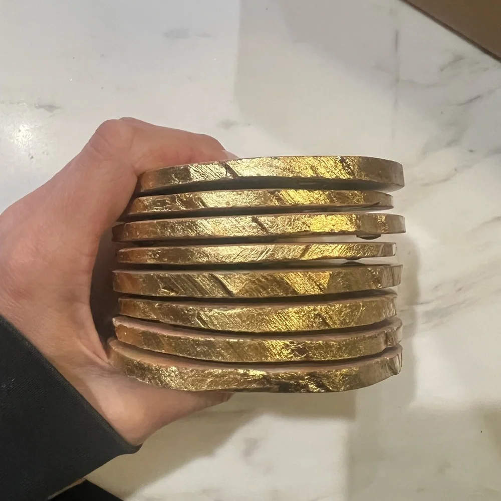 Crate&Barrel | Dining | Crate Barrel Stone Coasters | Poshmark
